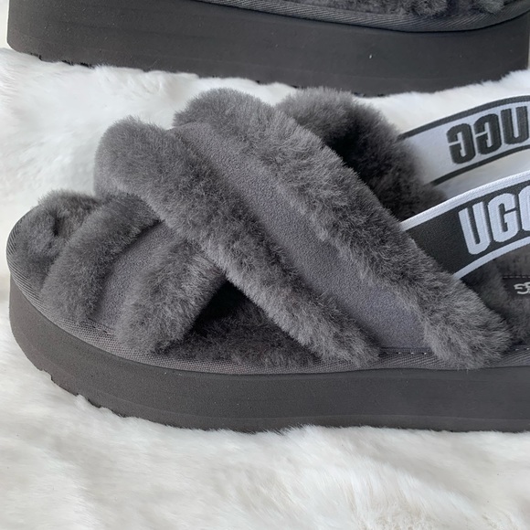 UGG | Shoes | Ugg Disco Cross Slide Slippers | Poshmark